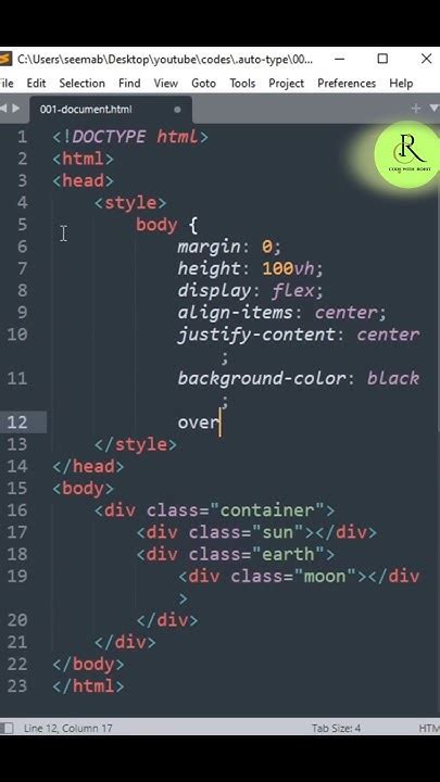 Mini Project Using Html Css Solar System Shorts Programming Code Project Coding Program