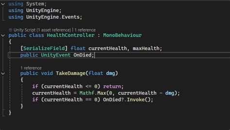 Errors With Unityevents I Cannot Find A Solution Unity Engine Unity