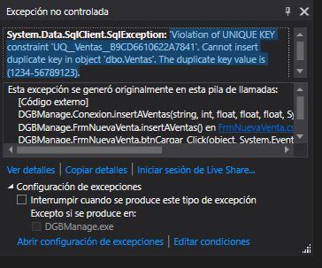 c Consulta sobre tabla y Violation of UNIQUE KEY constraint Stack Overflow en español