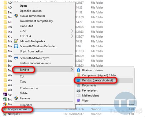 How To Add A Shortcut To Google Chrome To Windows 10 Desktop In 10 Seconds