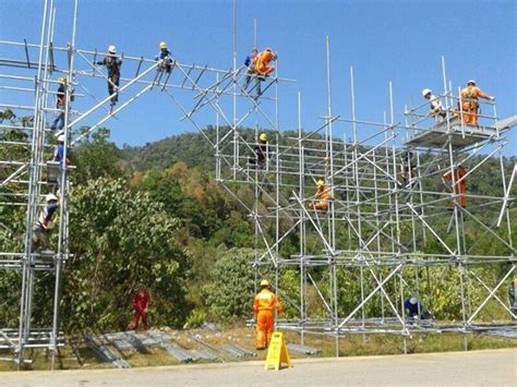 Scaffolding Scaffolding Design Temporary Architecture Scaffolding