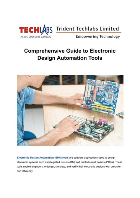 Ppt Comprehensive Guide To Electronic Design Automation Tools Powerpoint Presentation Id