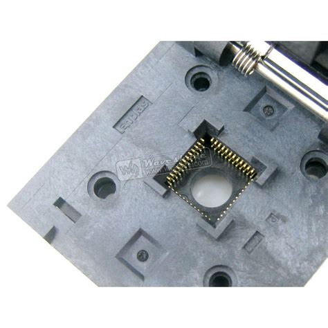 QFN 48 56 B 0 5 01 Enplas IC Test Burn In Socket For QFN48 MLP48 MLF48 Package