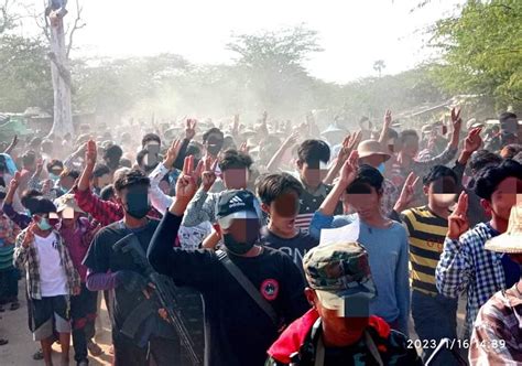 မြိုင်မြို့နယ် သပိတ် စစ်ကြောင်း ဖက်ဆစ် စစ်တပ် တော်လှန်ရေး ချီတက် ဆန္ဒပြ Khit Thit Media