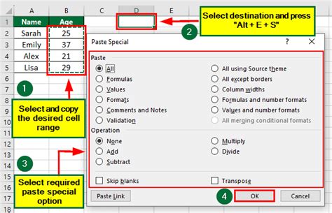 Keyboard Shortcut For Paste Formulas