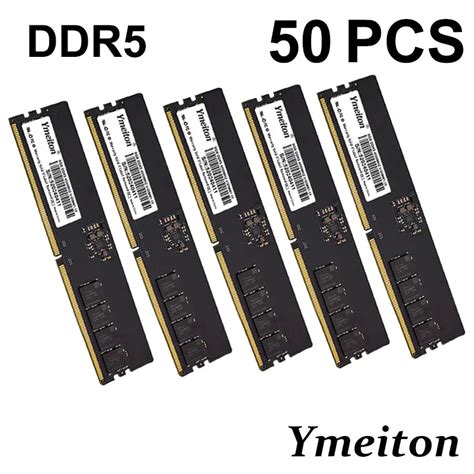 Ymeiton 50 Pcs Ddr5 Desktop Memory Card 8g 16g 32g 4800mhz 5200mhz