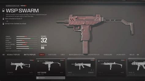 Best Wsp Swarm Loadout Modern Warfare 3 Mw3 Season 2 Reloaded Attachments Class Setup How