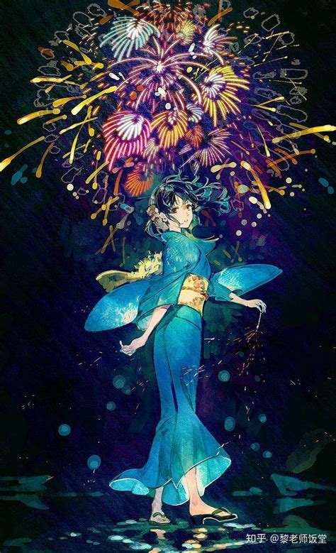 画师 海島千本 笔下的花姑娘 知乎