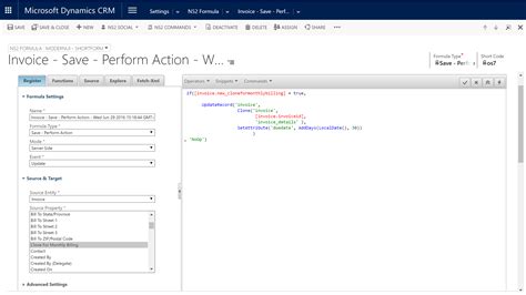 XRM Formula Recurring Payments Monthly Cloning Of Invoices North Support