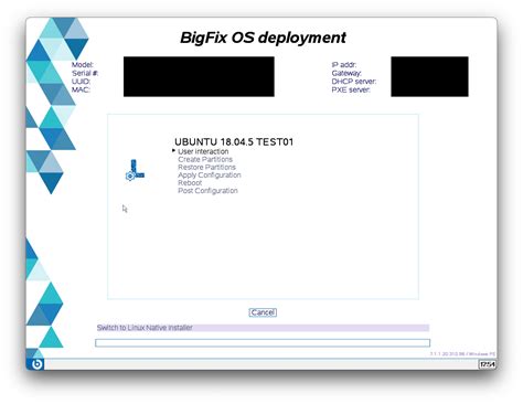 unable to image ubuntu osd bigfix forum