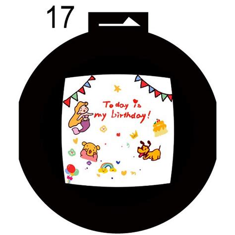 โปรเจคเตอร์ถ่ายรูป ลายใหม่ จัดส่งทุกวัน พร็อพวันเกิด ปาร์ตี้วันเกิด วัน