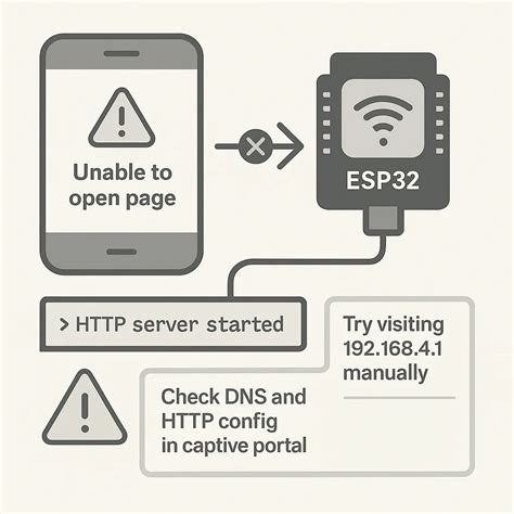Esp32 Captive Portal Not Redirecting Or Working