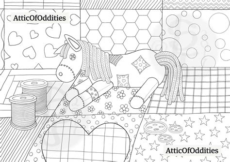 Patchwork Coloring Pages Coloring Pages