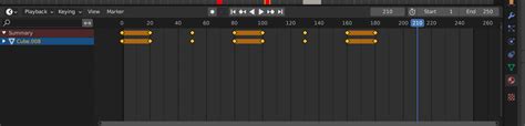 is there any way to lay keyframes out or work with them better r blender
