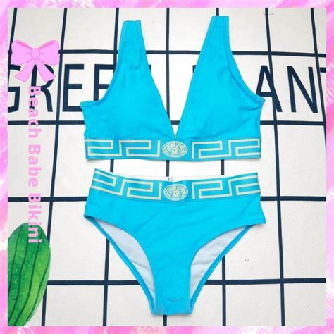 Versace Sport Bikini Sky Blue