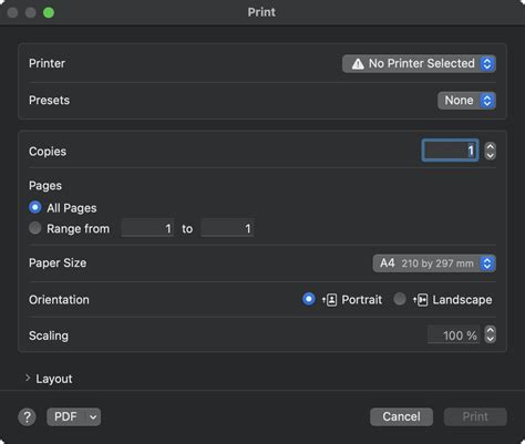 Bug `webcontentsprint` Fails On Macos With No Printers Available On The Network · Issue