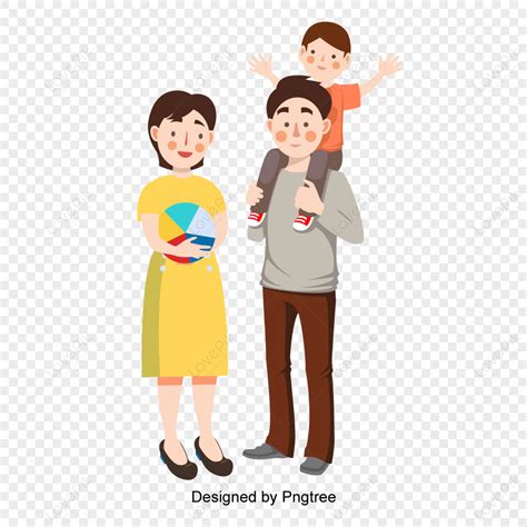 가족 그림 그리기 어버이날 조화로운 삽화 행복 Png 일러스트 무료 다운로드 Lovepik