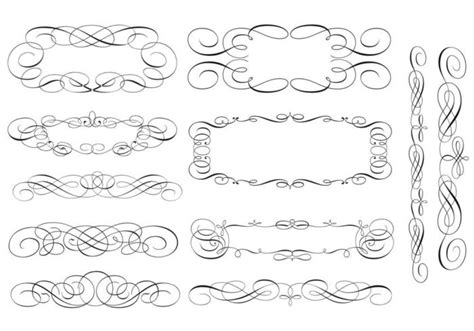 Scroll Border Vector At Vectorified Com Collection Of Scroll Border Vector Free For Personal Use