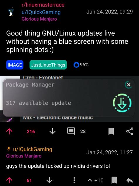 The Linux Experience Rlinuxcirclejerk