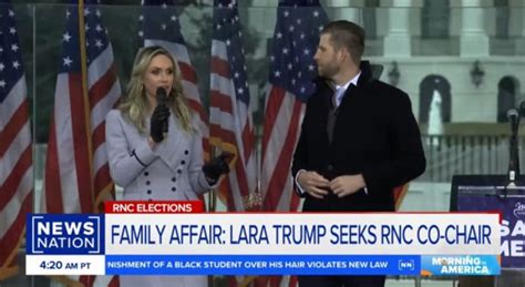 Lara Trump Officially Launches Bid For Rnc Co Chair