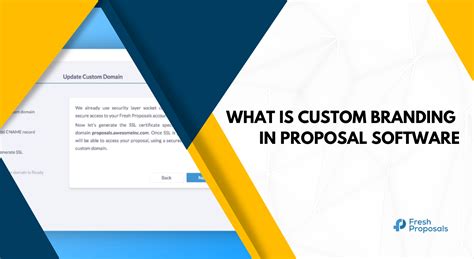 how custom branding feature in proposal software build trust with clients
