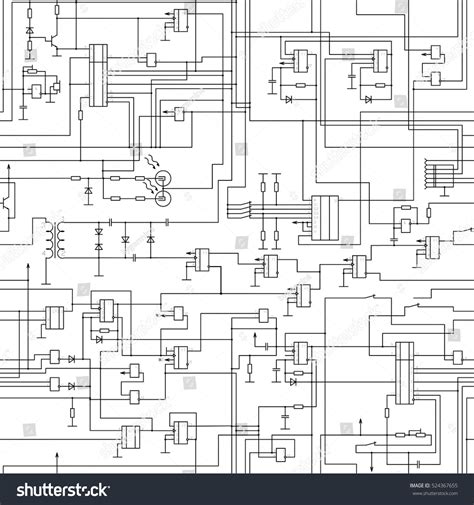 Computer Chip Diagram Images Stock Photos Vectors Shutterstock