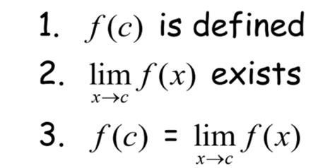 Calculus AB Limits Flashcards Quizlet