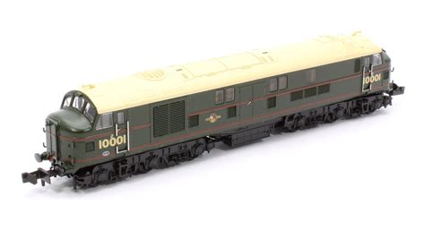 Graham Farish 372 917 Lms 10001 Br Lined Green Late Crest Rails