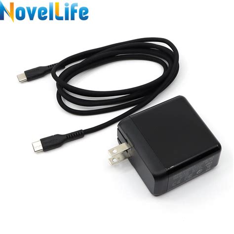 W Pd Gyorstöltővel Power Adapter Type C C Típusú Puha Szilikon Gumikábel Készlet Eu Us Uk