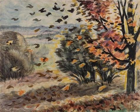 Looking At The Masters Charles Burchfield In Autumn The Chestertown Spy