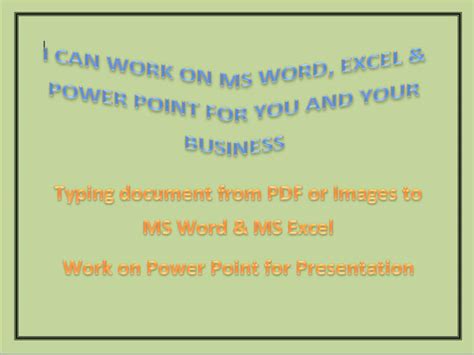 Typing Document Pdf To Ms Word And Excel By Reliables S Fiverr