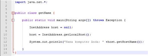 Program Getname Pada Java ~ Budiman Rizkys