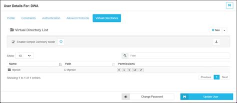 The Virtual Directory System Cerberus Support