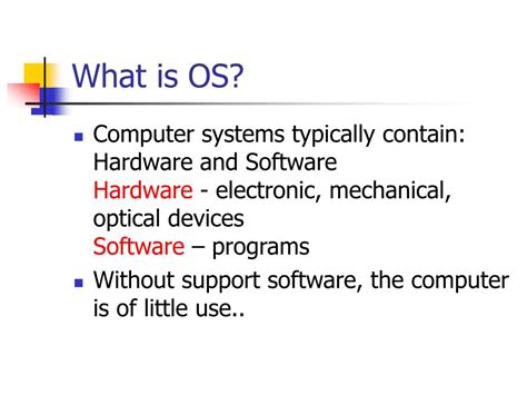 Ppt Introduction To Basic Os Concepts Powerpoint Presentation Free
