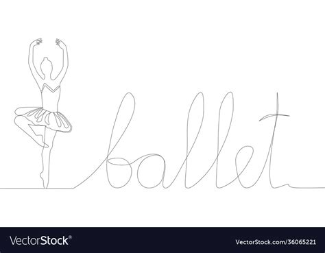 Self Drawing Continuous Line Woman Royalty Free Vector Image