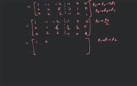 4 Using The Gauss Jordan Method Find The Inverse Of The Matrix Left
