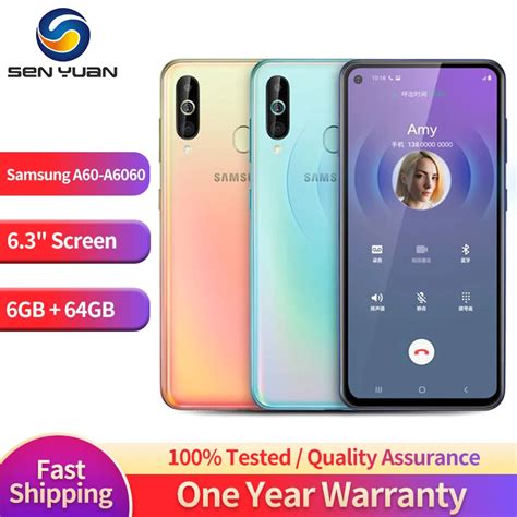 Samsung Galaxy A60 A6060 4g Mobile Phone Dual Sim 63 6gb Ram 64gb