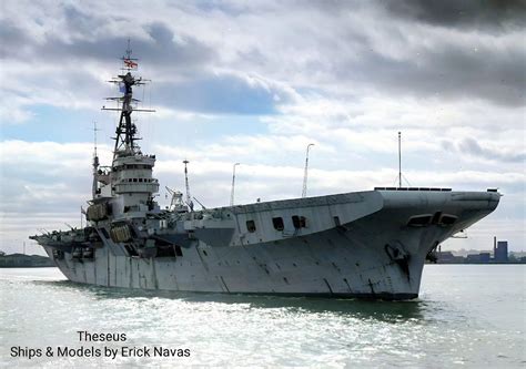 Hms Theseus R64 Was A Ships And Models By Erick Navas