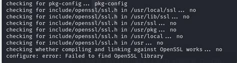 KismetFailed To Find OpenSSL Library Issue 1237 Bytedeco Javacpp