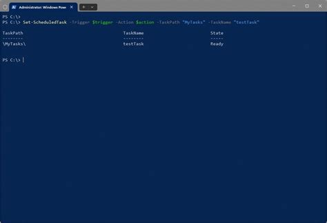 How To Create Scheduled Tasks With PowerShell On Windows 10 Windows Central