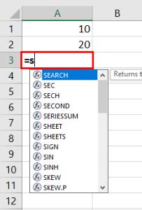 How To Insert Function In Excel Top 2 Methods To Insert Formulas