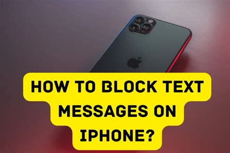 Top Fixes To Block Someone S Text Messages On Iphone Nextgenphone
