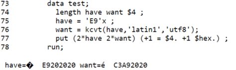 Solved Utf8 Encoding Issue Replace The Character Sas Support