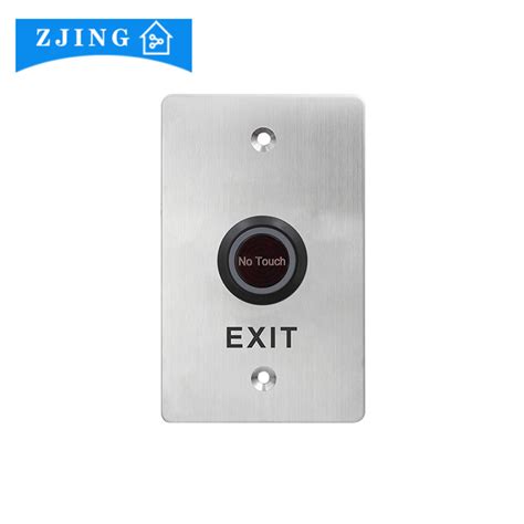 ANSI Standard No Touch Exit Button Infrared Sensor Contactless Exit Button Adjustable Switch