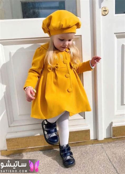 مدل پالتو دخترانه بچه گانه 1404 جدید ترین و شیک ترین مدل ها ساتیشو