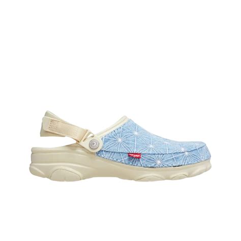 크록스 X 리바이스 올 터레인 클로그 본 블루 Crocs Kream
