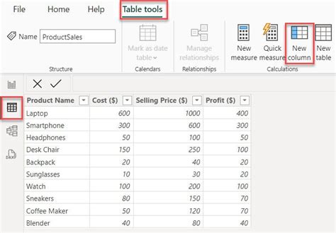 Power BI Divide Two Columns Examples