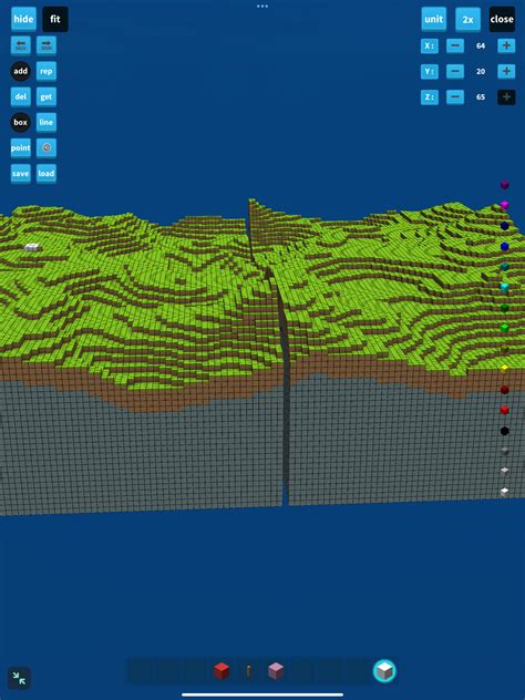 Myamusevoxel A Voxel Editor Based On The Built In Samplevoxel Editor Code Sharing Codea Talk