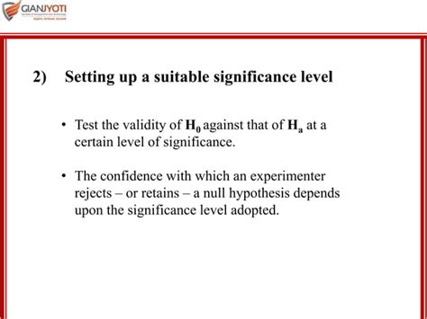 Statistical Inference Concept Procedure Of Hypothesis Testing Ppt