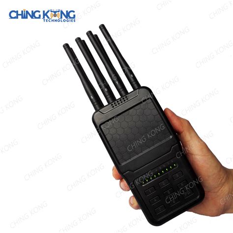 Portable 8 Band Gsm Mobile Phone Positioning Gps Signal Breaker Abs Case Jammer And Cell